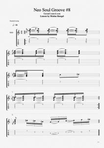 Cool Guitar Groove With Chord Inversions And More – Neo Soul Rhythm ...