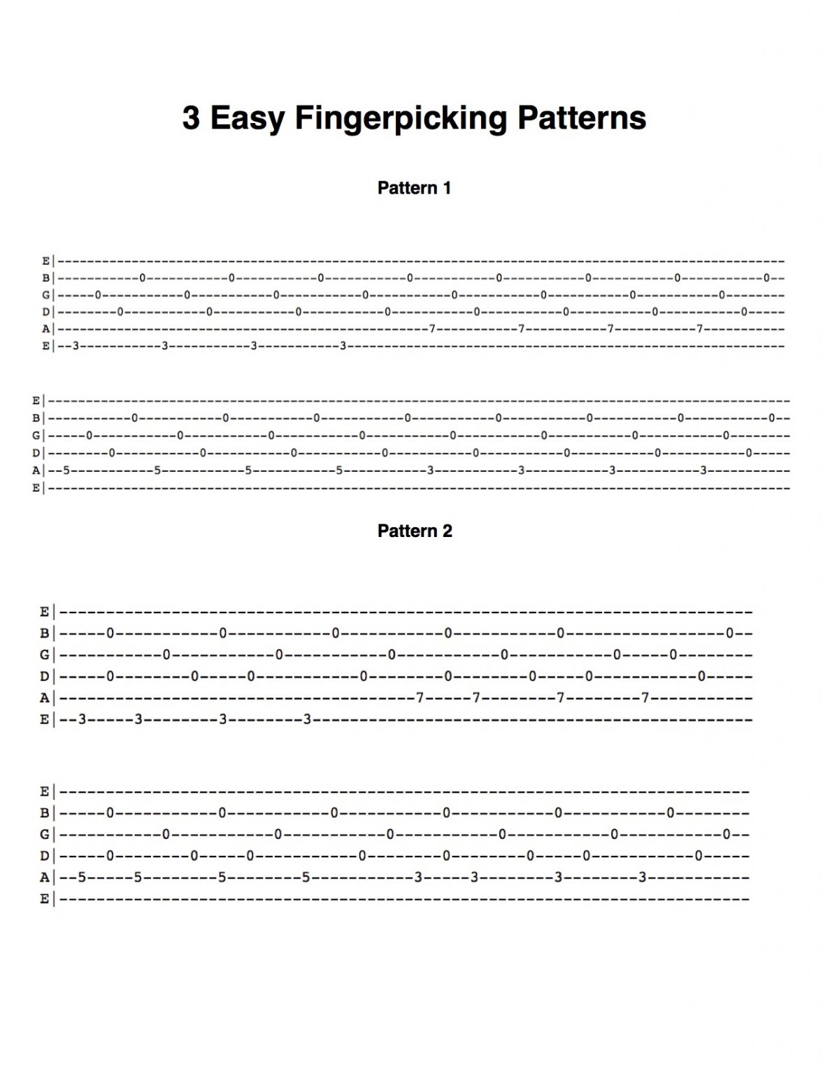Learn the Basics of Fingerpicking Technique on the Acoustic Guitar w ...