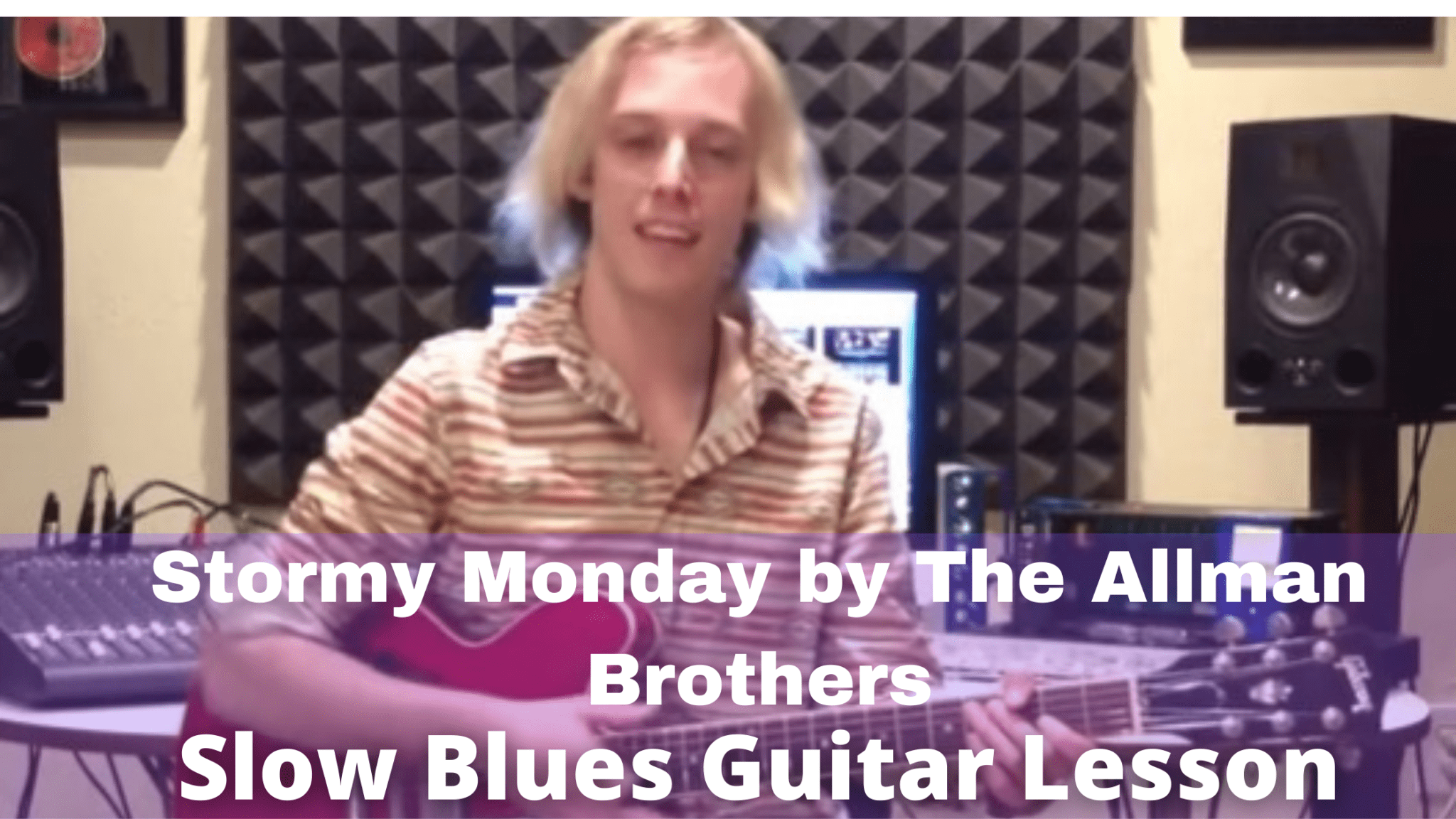 How To Play Stormy Monday In The Style Of The Allman Brothers Slow How To Play Stormy Monday In The Style Of The Allman Brothers Slow